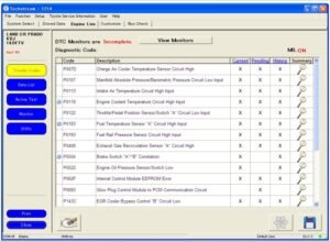 TOYOTA GTS OTC professional diagnostic device