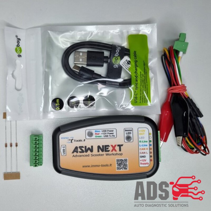 ASW Next (Scooter tool) - Auto Diagnostic Solutions